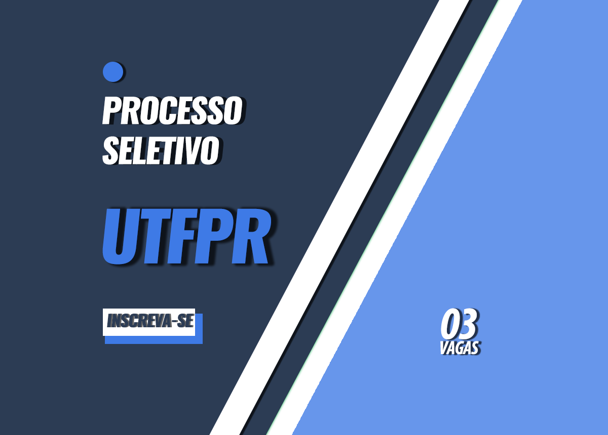 Processo Seletivo da UTFPR | Edital 003/2023