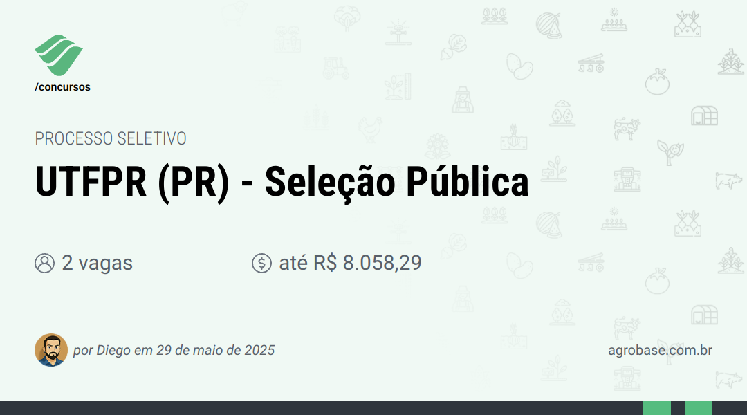 Utfpr Pr Seleção Pública 02 2025