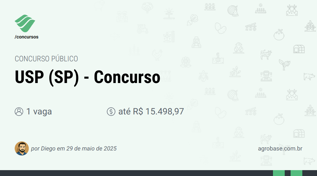 USP (SP) - Concurso 16/2025